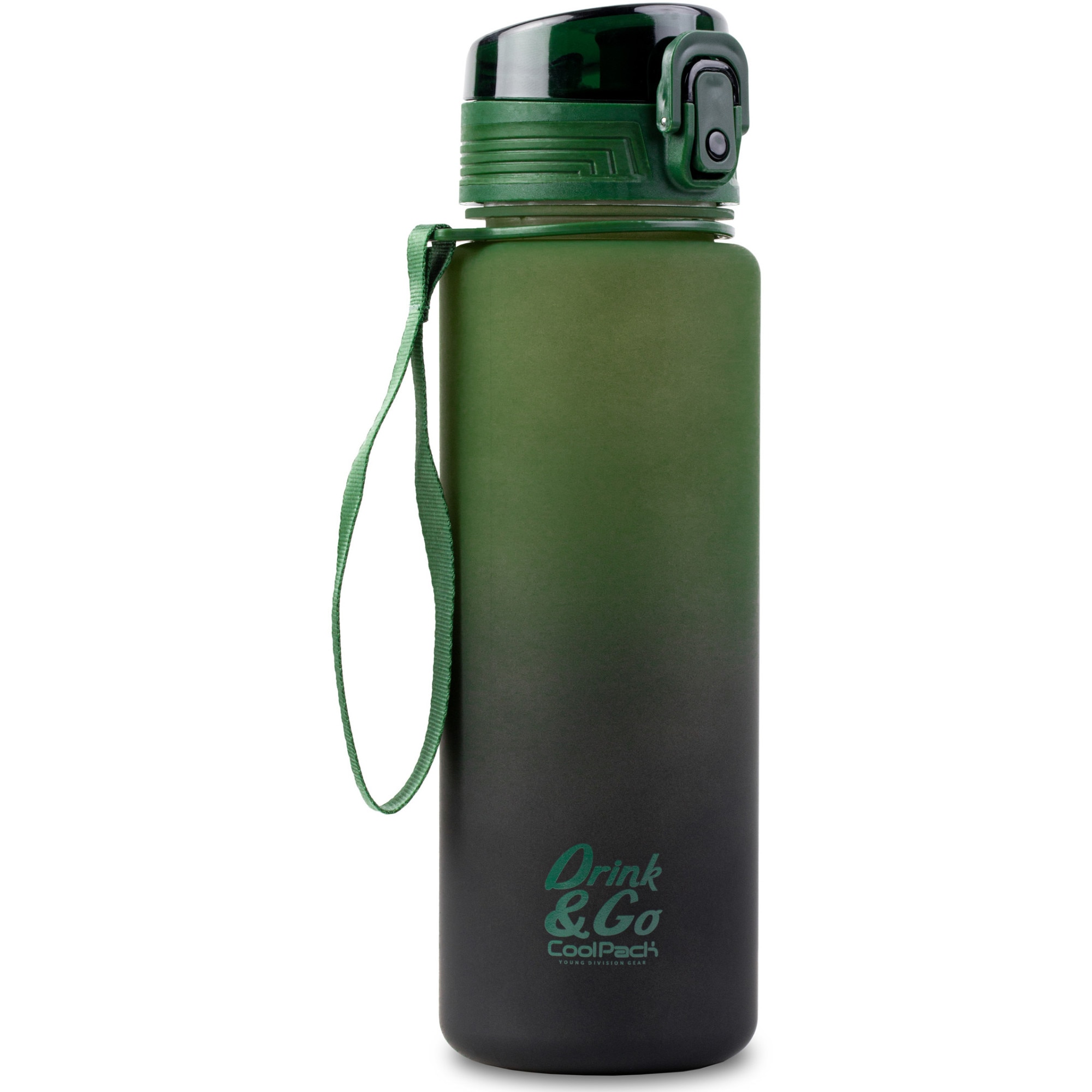 Sticla de apa coolpack BRISK- gradient iarba, 600 ml - eMAG.ro