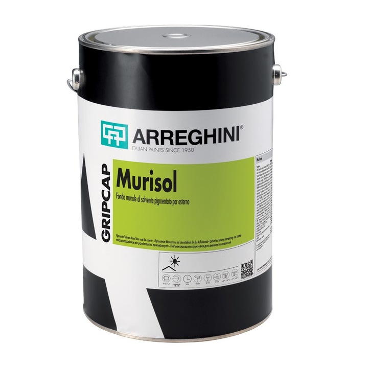 Уплътняващ грунд за абсорбиращи стени Murisol 5л - eMAG.bg