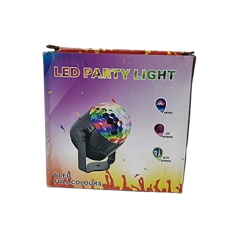 Glob cu lumini Party Light, RGB, LED - eMAG.ro
