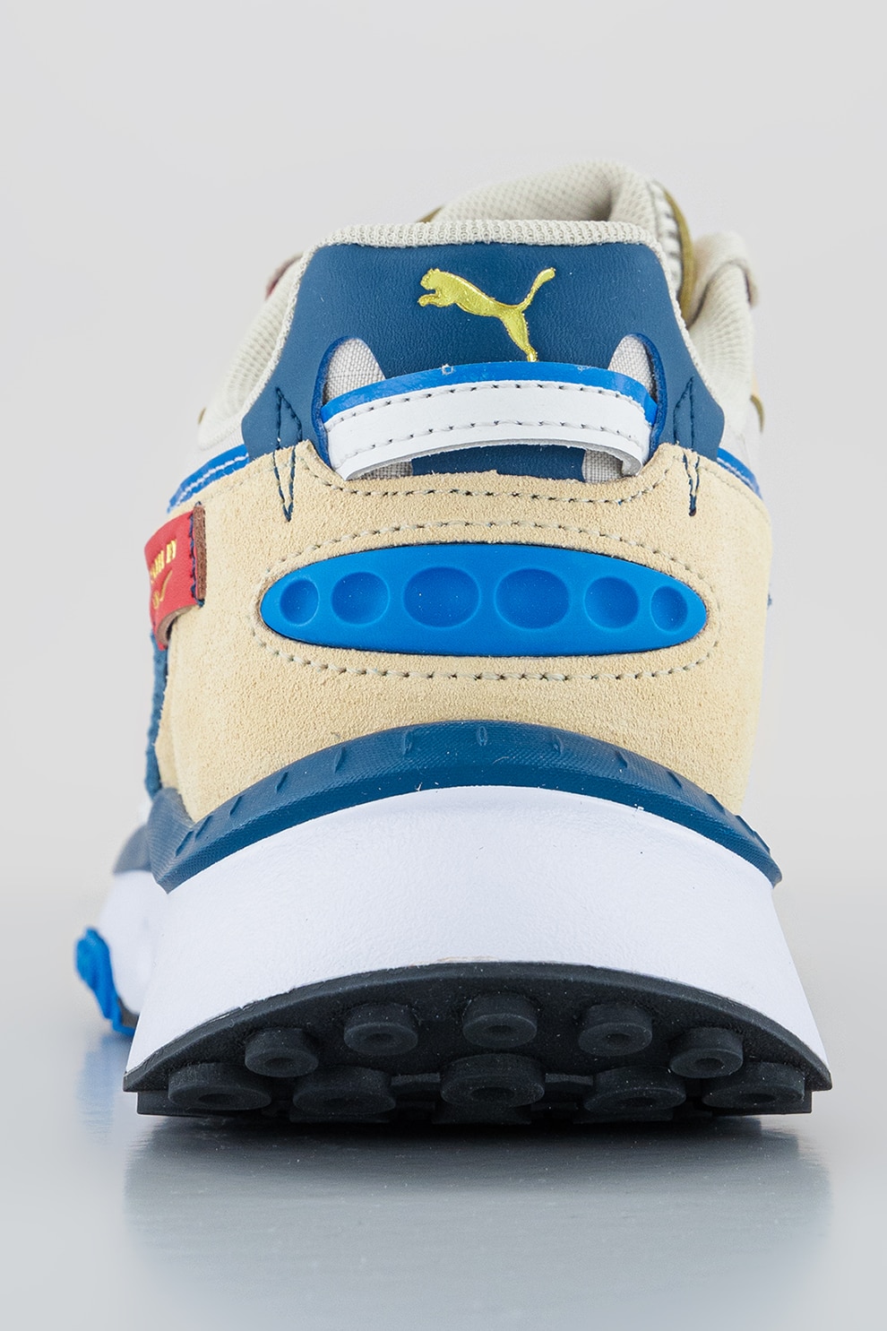 Puma, Pantofi sport Wild Rider Displaced, Bej, 8 - eMAG.ro