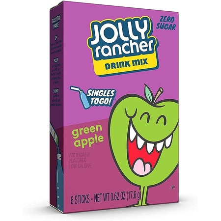 Jolly Rancher Drink Mix Green Apple Zero Sugar 17.6g - eMAG.ro