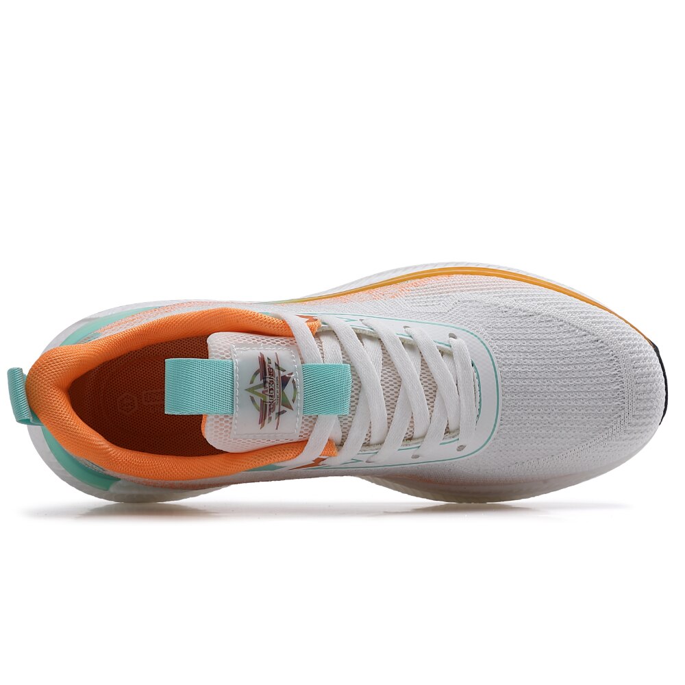 Спортни обувки с текстилна мрежа, AX Boxing, Orange, 43 EU - eMAG.bg