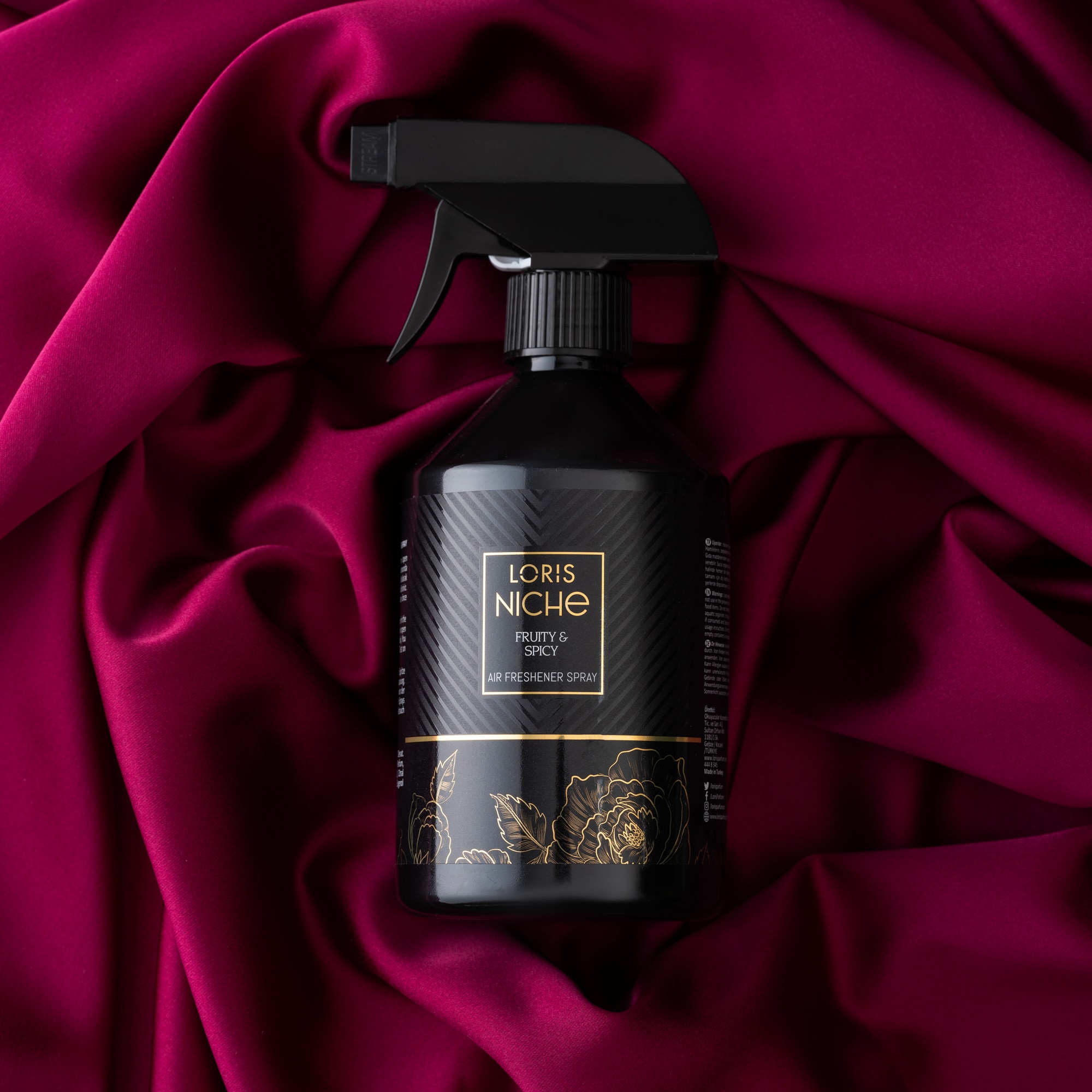 Odorizant Camera Spray Niche FRUITY & SPICY Loris 500 ml - eMAG.ro