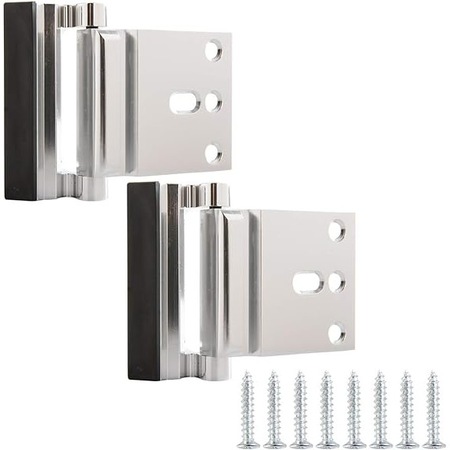 Комплект от 2 полирани хромирани панти 6.41x7.02x7.12 cm - eMAG.bg