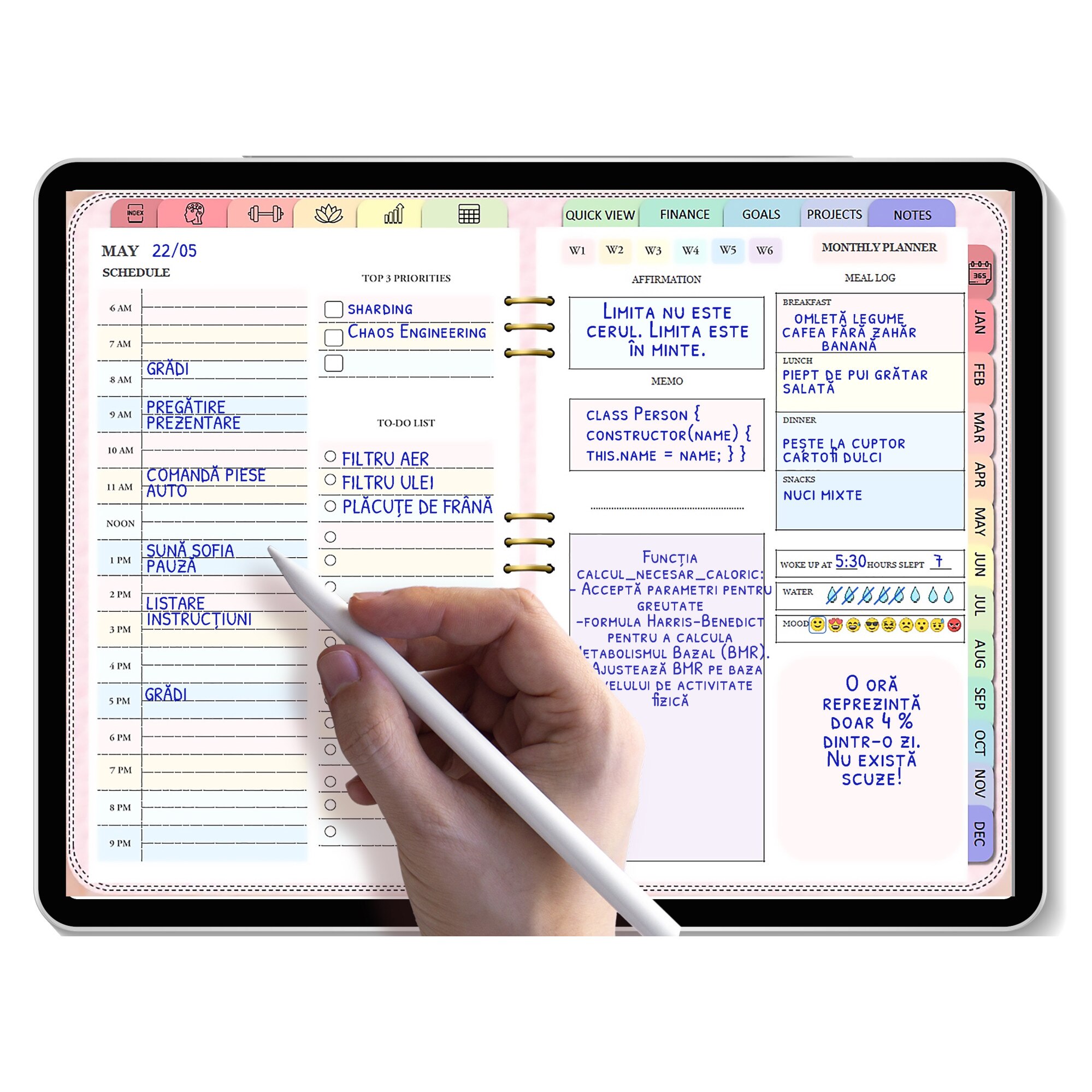 Agenda Digitala Nedatata, 690 de pagini cu hiperlegaturi, Planificare ...