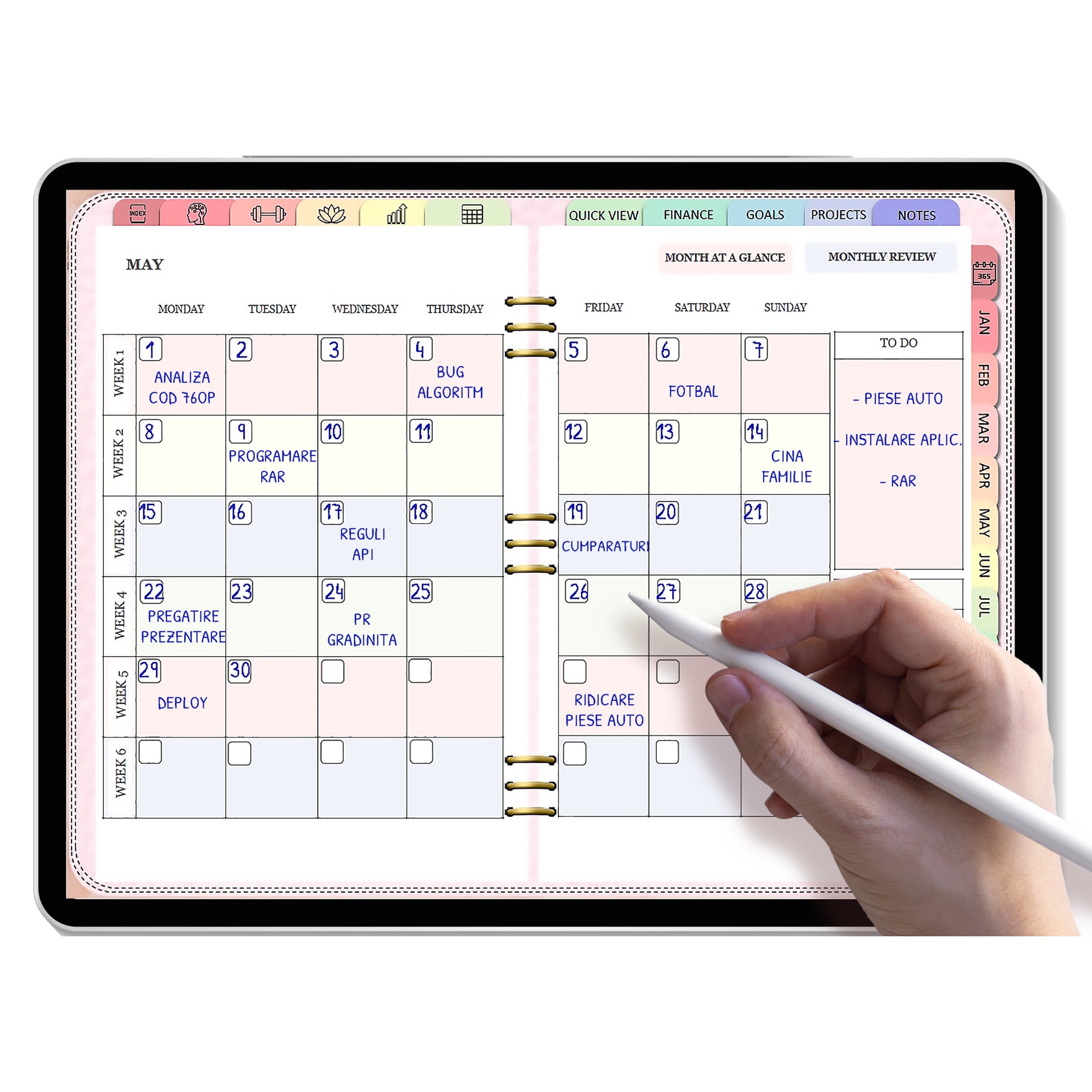 Agenda Digitala Nedatata, 690 de pagini cu hiperlegaturi, Planificare ...