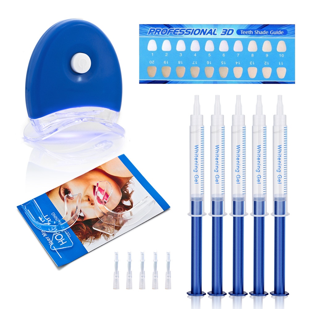 Kit albire dinti, Peroxid de hidrogen, 3ml - eMAG.ro