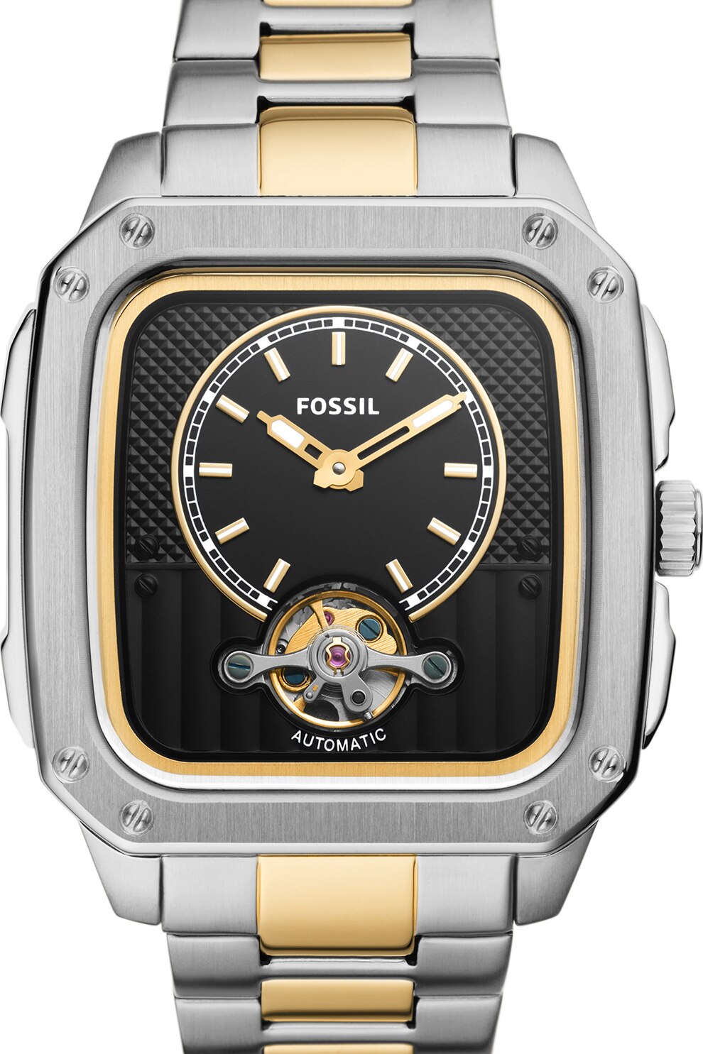 Fossil, Ceas automatic, Argintiu, Auriu - eMAG.ro