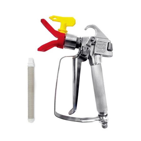 Pistol de vopsit si zugravit, airless, cu rac si duza 517 - eMAG.ro