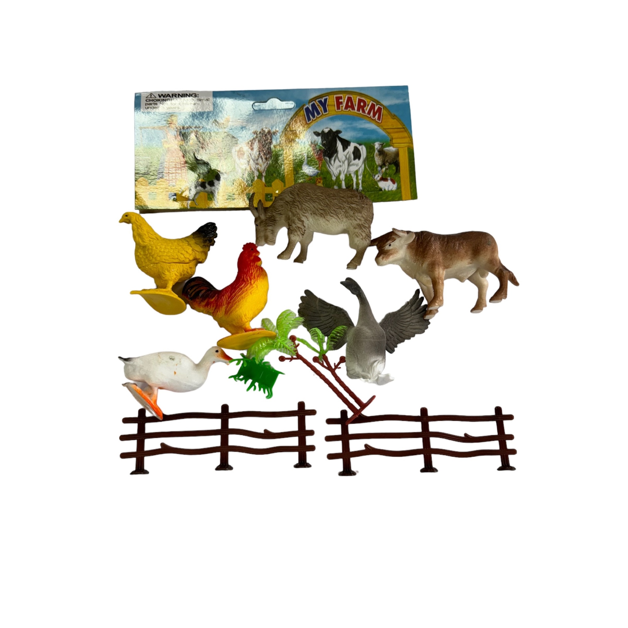 Set animale domestice figurine plastic 10 cm (Wild Animals) - eMAG.ro