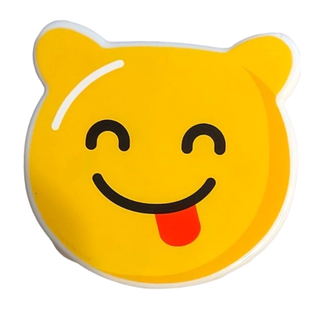 Set 4 caserole modulare, alimentare, plastic, capac desen emoticon ...