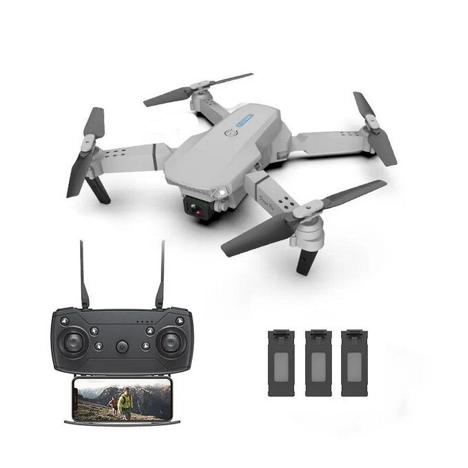 Drone M72 FPV Camera WiFi HD 4k RTF Brate Pliabile 3 x Bateria 1800 Mha ...