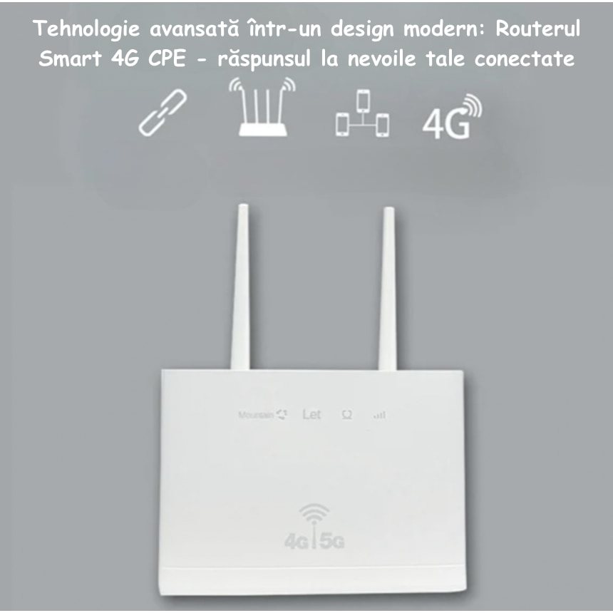 Router Smart 4G CPE - Viteza LTE Conectivitate Avansata Redefinita ...