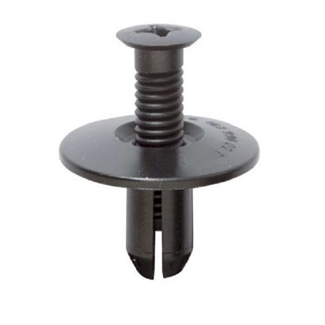 Set 6 nituri auto Restagraf, 8.5 mm, plastic, negru, pentru fixare ...