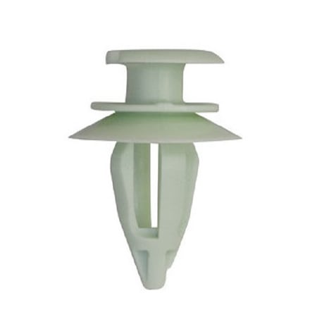 Set 8 clipsuri auto Restagraf, 8 mm, plastic, alb, pentru fixare ...