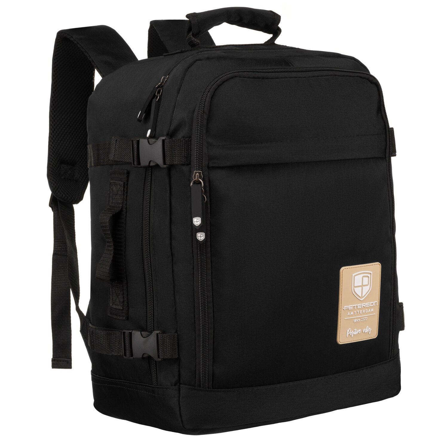 Rucsac din material impermeabil, Peterson, ptn app, negru, 40 x 30 x 20 ...