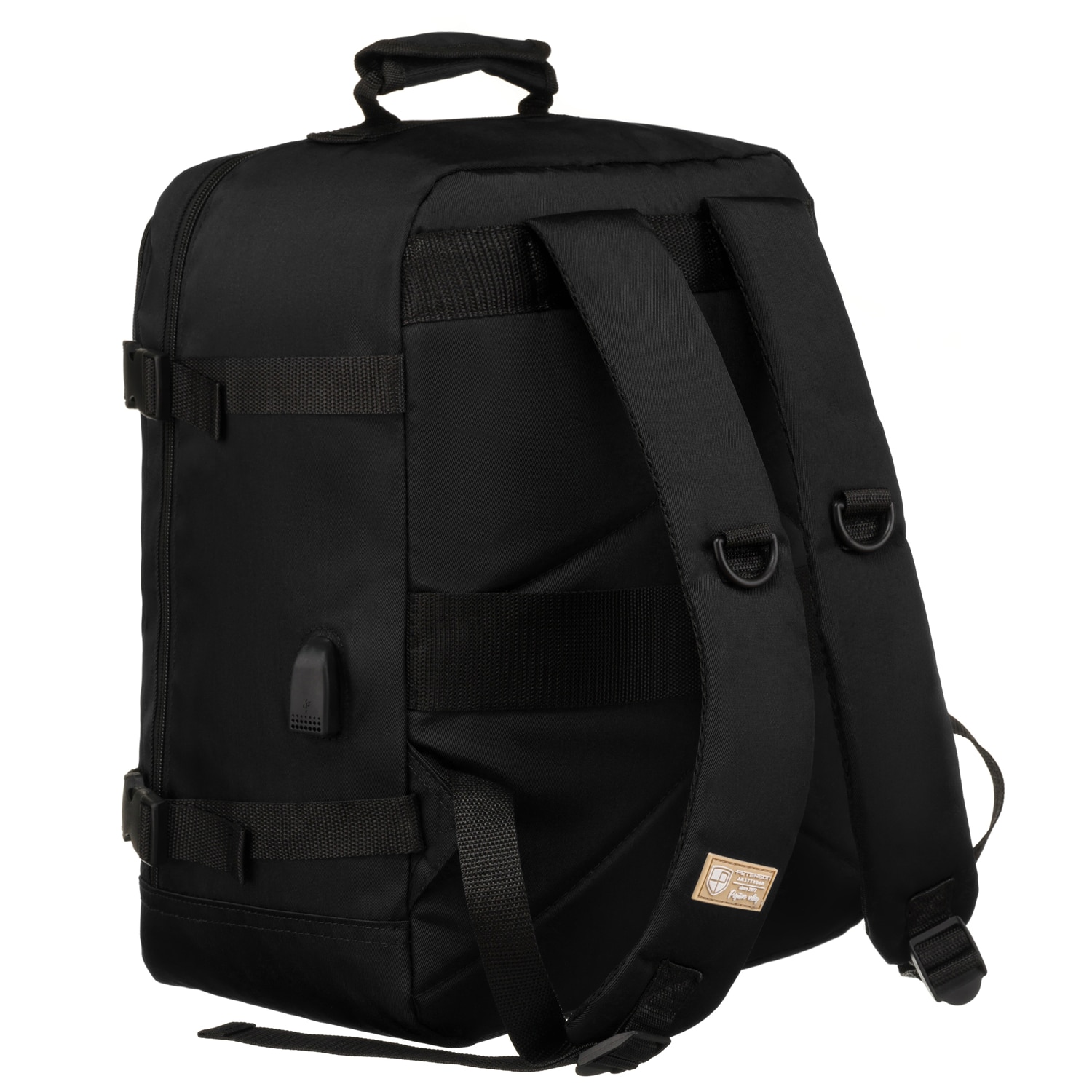 Rucsac din material impermeabil, Peterson, ptn app, negru, 40 x 30 x 20 ...