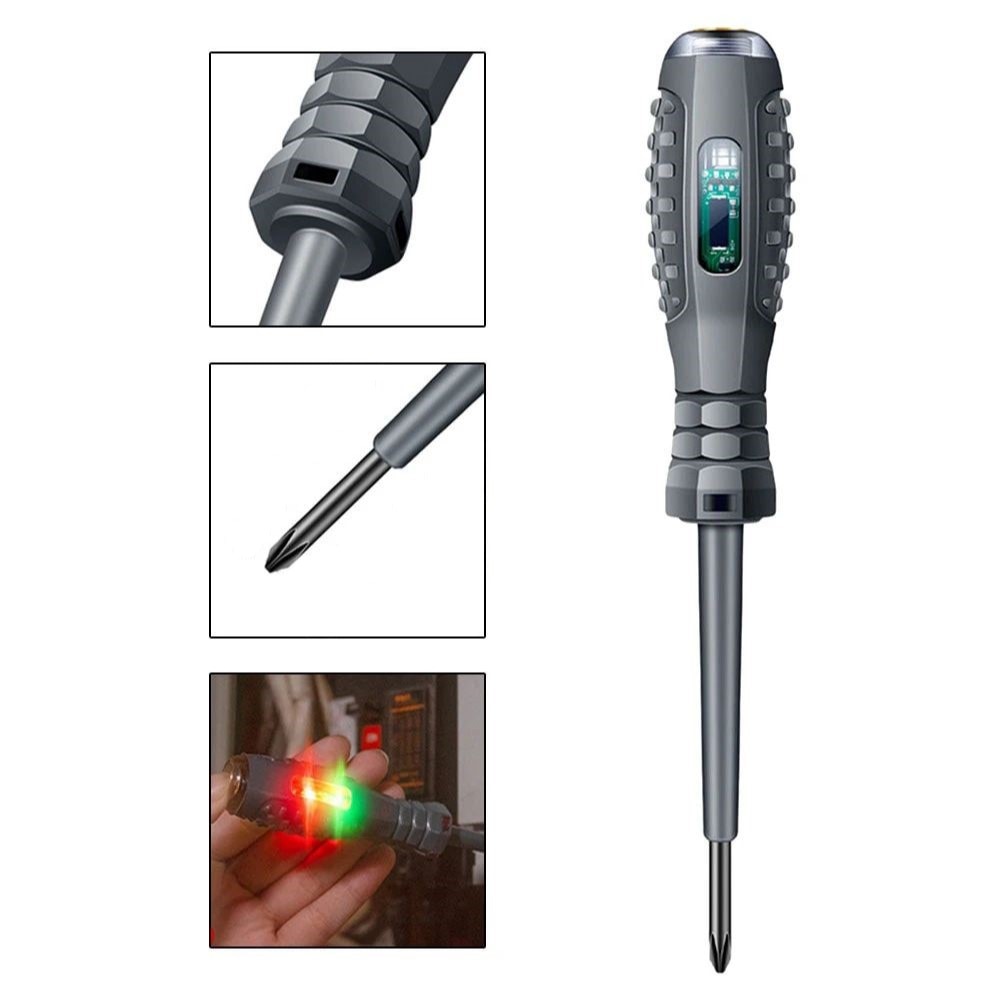 Creion de faza, 200-500V, indicator led, varf in cruce magnetic - eMAG.ro