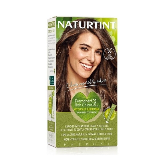 Vopsea de par, Naturtint, 5G Castaniu deschis, 165 ml - eMAG.ro