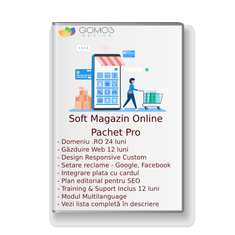 Licenta electronica, Soft e-Commerce Pachet Pro - Creare Magazin Online ...