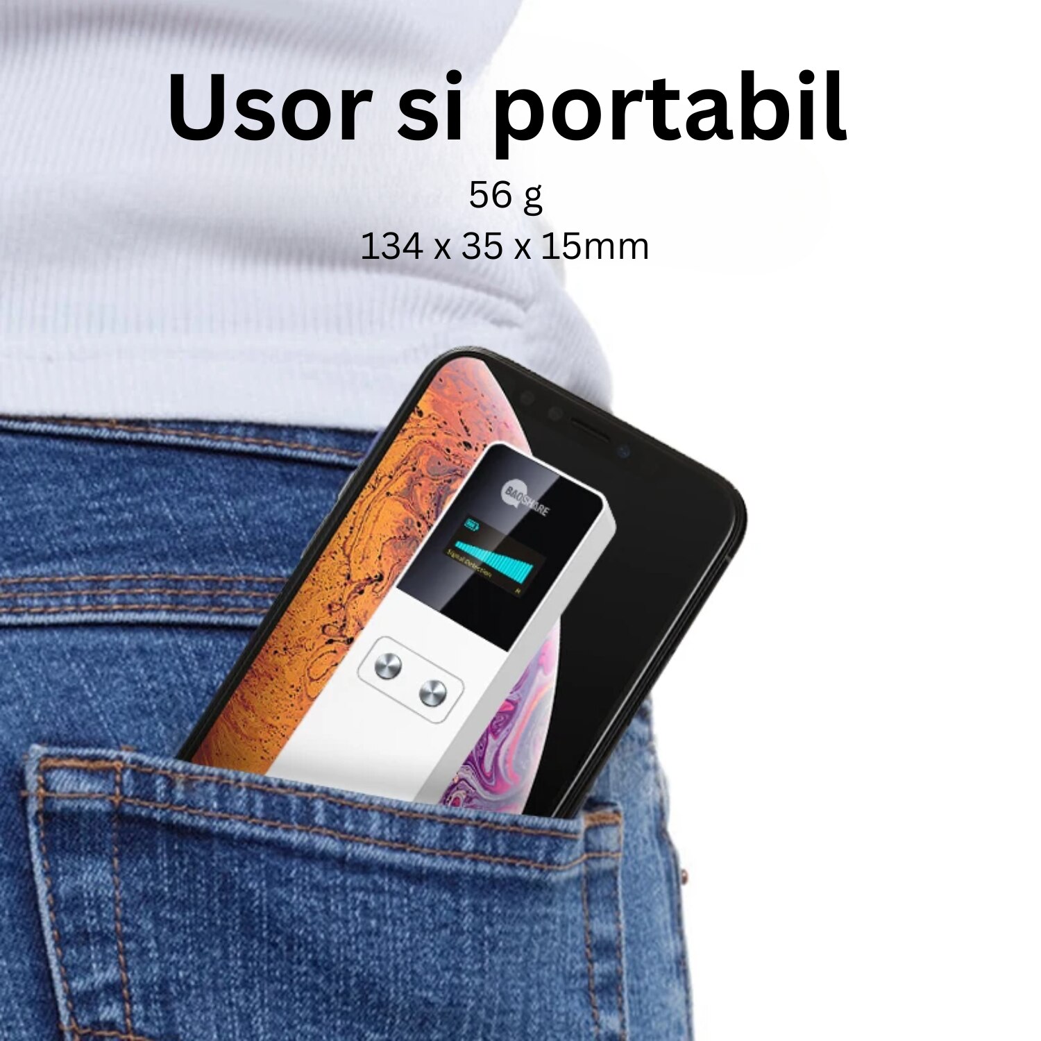 Detector aparate spionaj, EJ PRODUCTS KD60, detecteaza camere ascunse ...