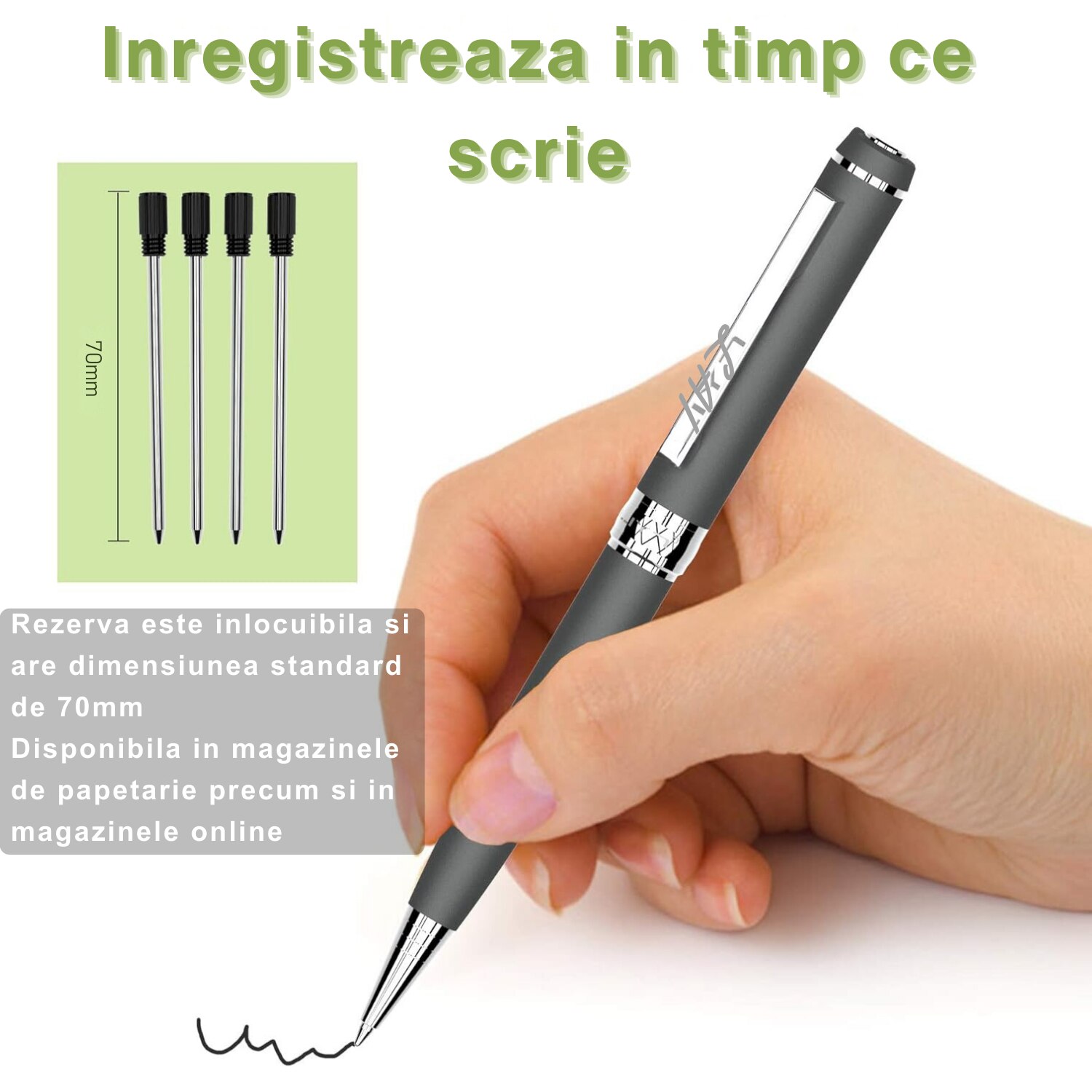 Reportofon spion integrat in pix, EJ PRODUCTS, model D3191, 32 GB ...