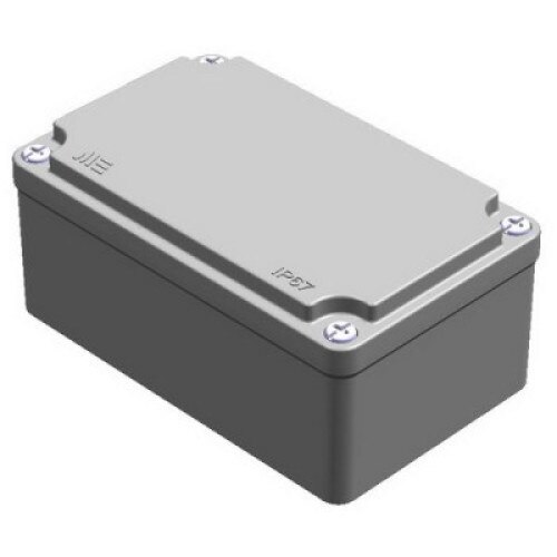 Doza distributie din aluminiu aplicata 130x80mm cu capac IK09 IP67 ...