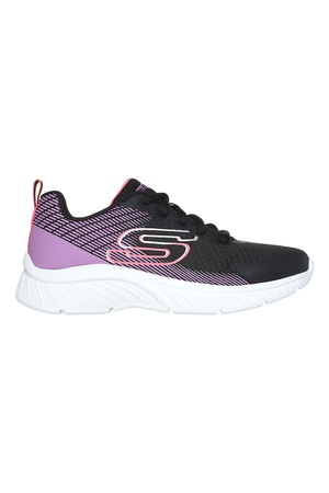 Skechers, Pantofi sport cu aspect colorblock, Negru, Lila, 28 EU - eMAG.ro