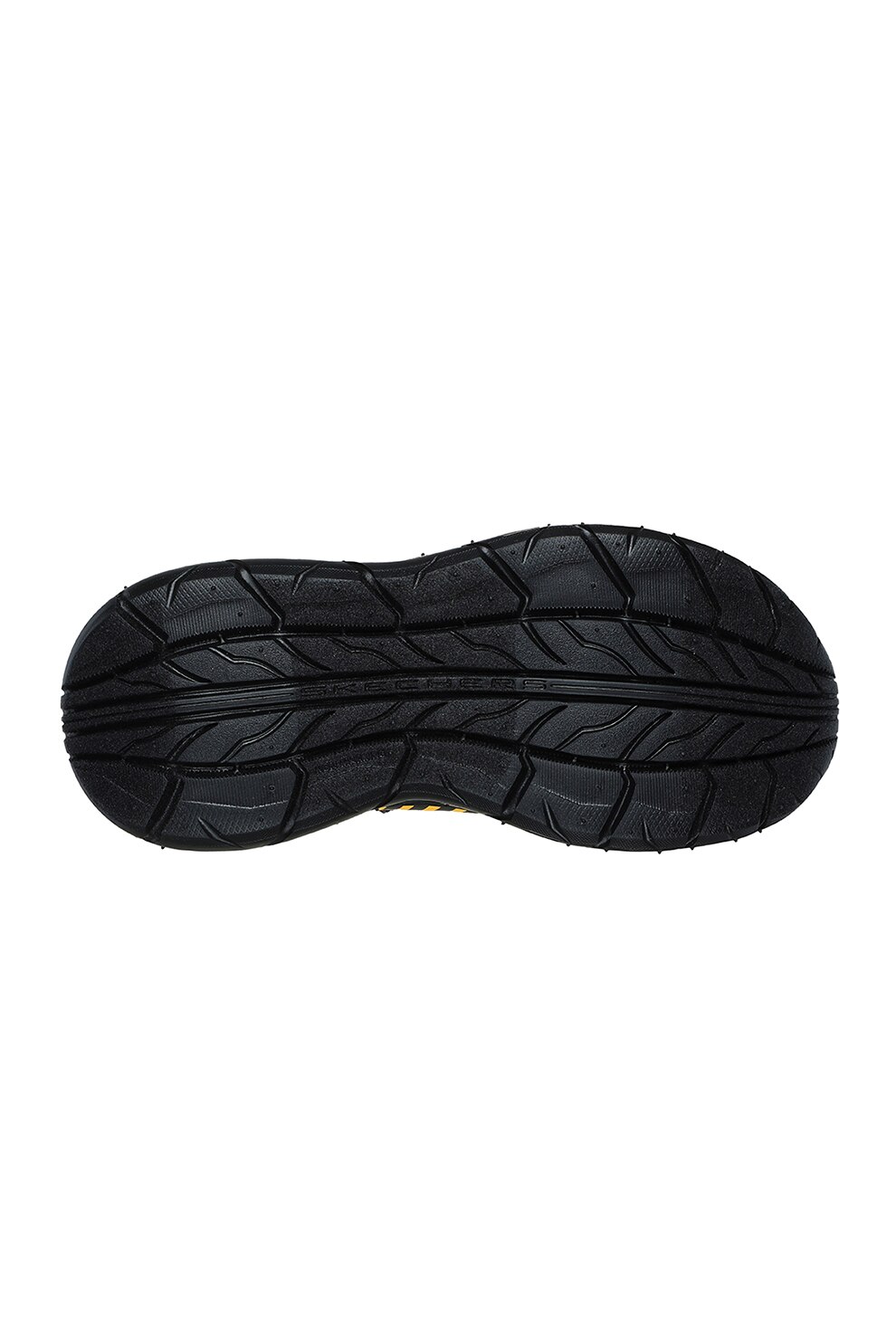 Skechers, Pantofi sport cu velcro Skech Tracks, Galben, Gri carbune, 36 ...