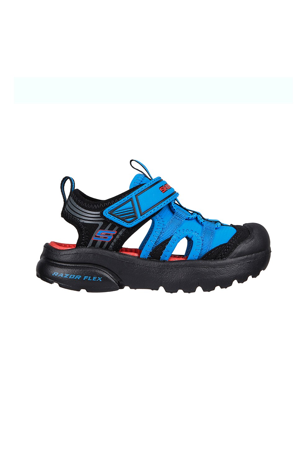 Skechers, Sandale cu inchidere velcro Razor Rush - eMAG.ro