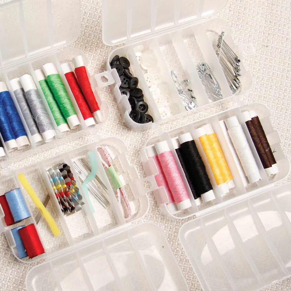 Set Mercerie Portabil SIKS, Trusa De Cusut Si Croitorie Completa, Cu ...