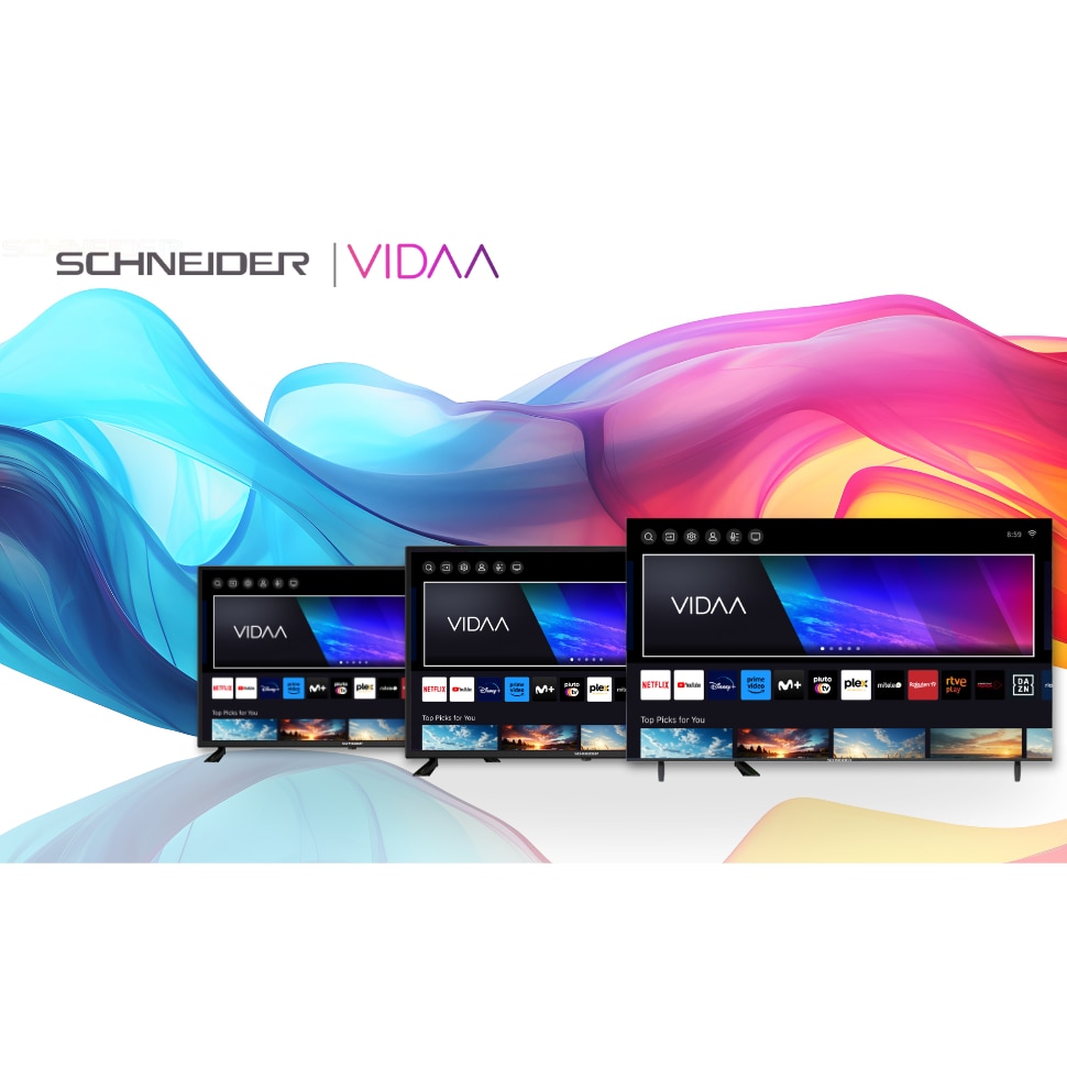 Televizor Smart SCHNEIDER Ultra HD 4K 55SC690K de 140 cm, Sistem VIDAA ...
