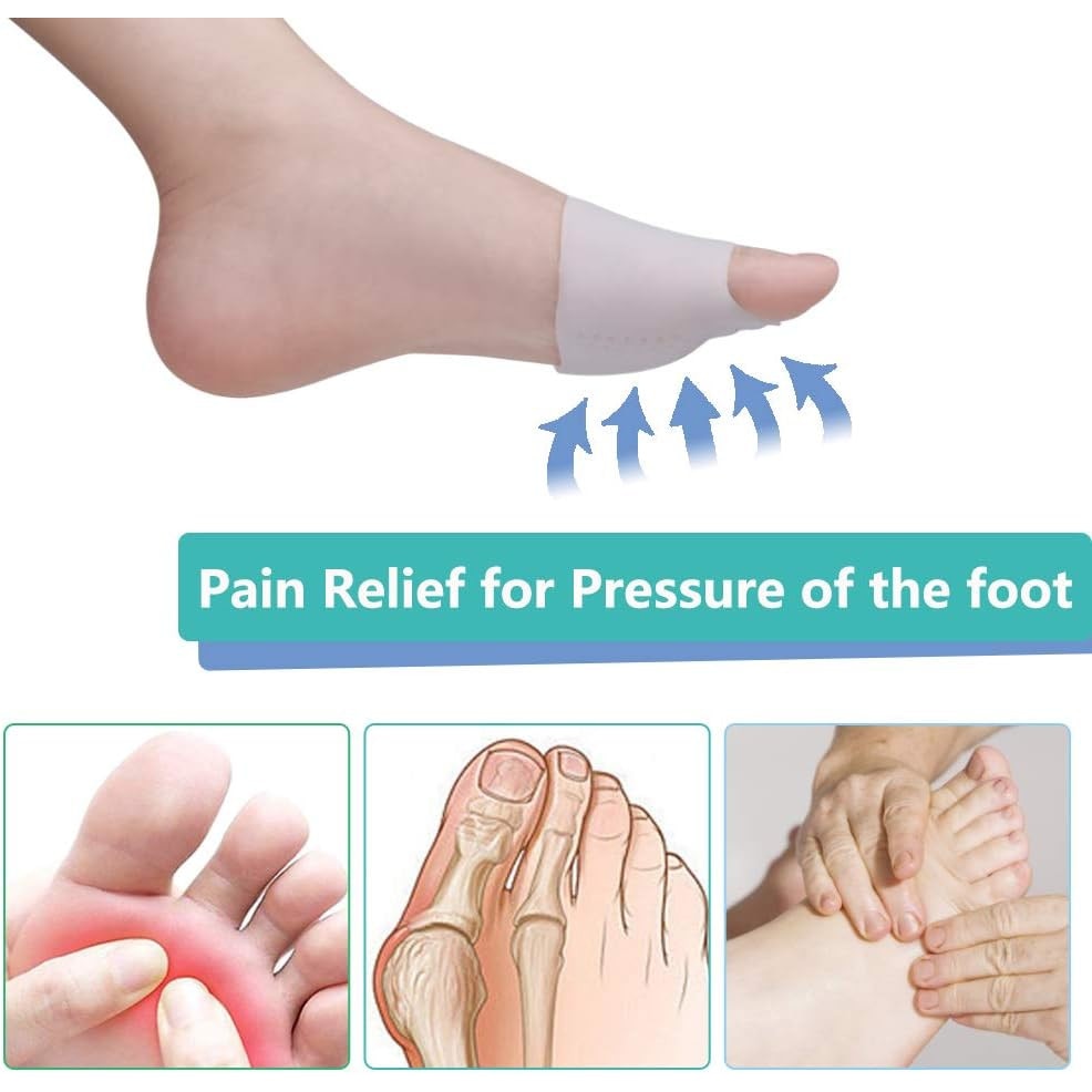 Set 6 Buc Separator Corectie Pozitie Degete Picior cu Protectie Mont si ...