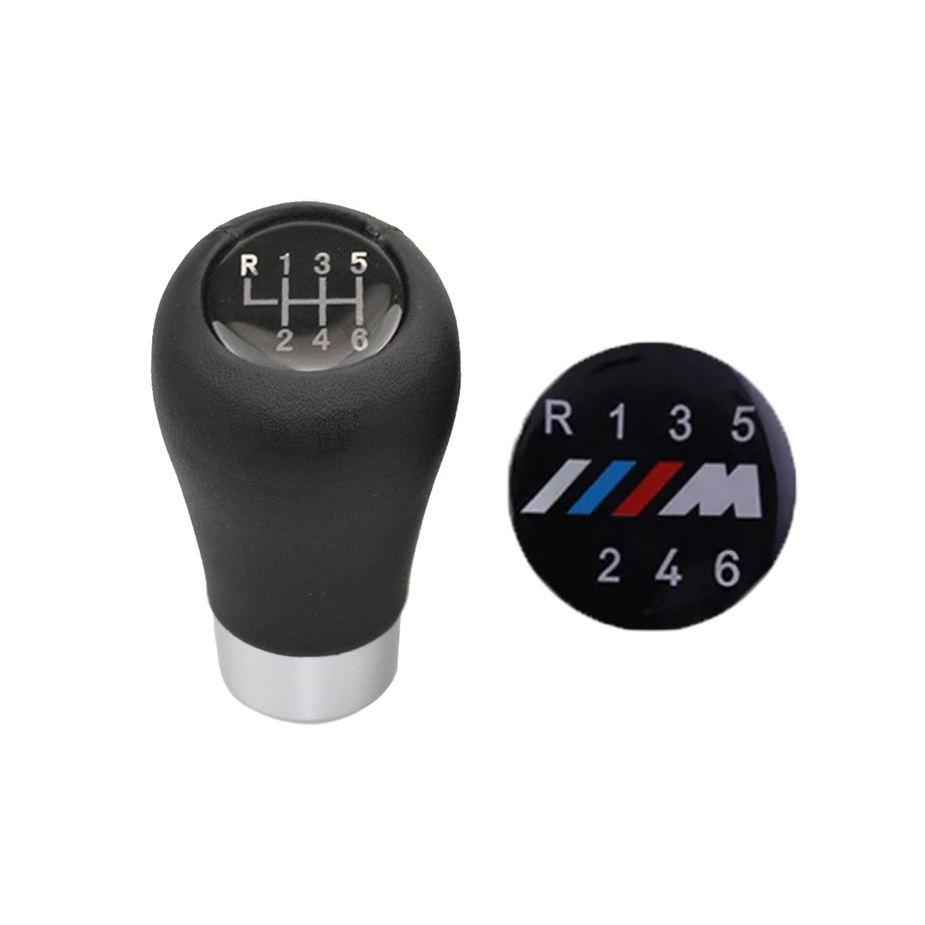 Топка за скоростен лост 6 скорости, с метал, BMW M 1 3 E30 E36 E46 E90 E91 E92 E93 E81 E82 E87 ...