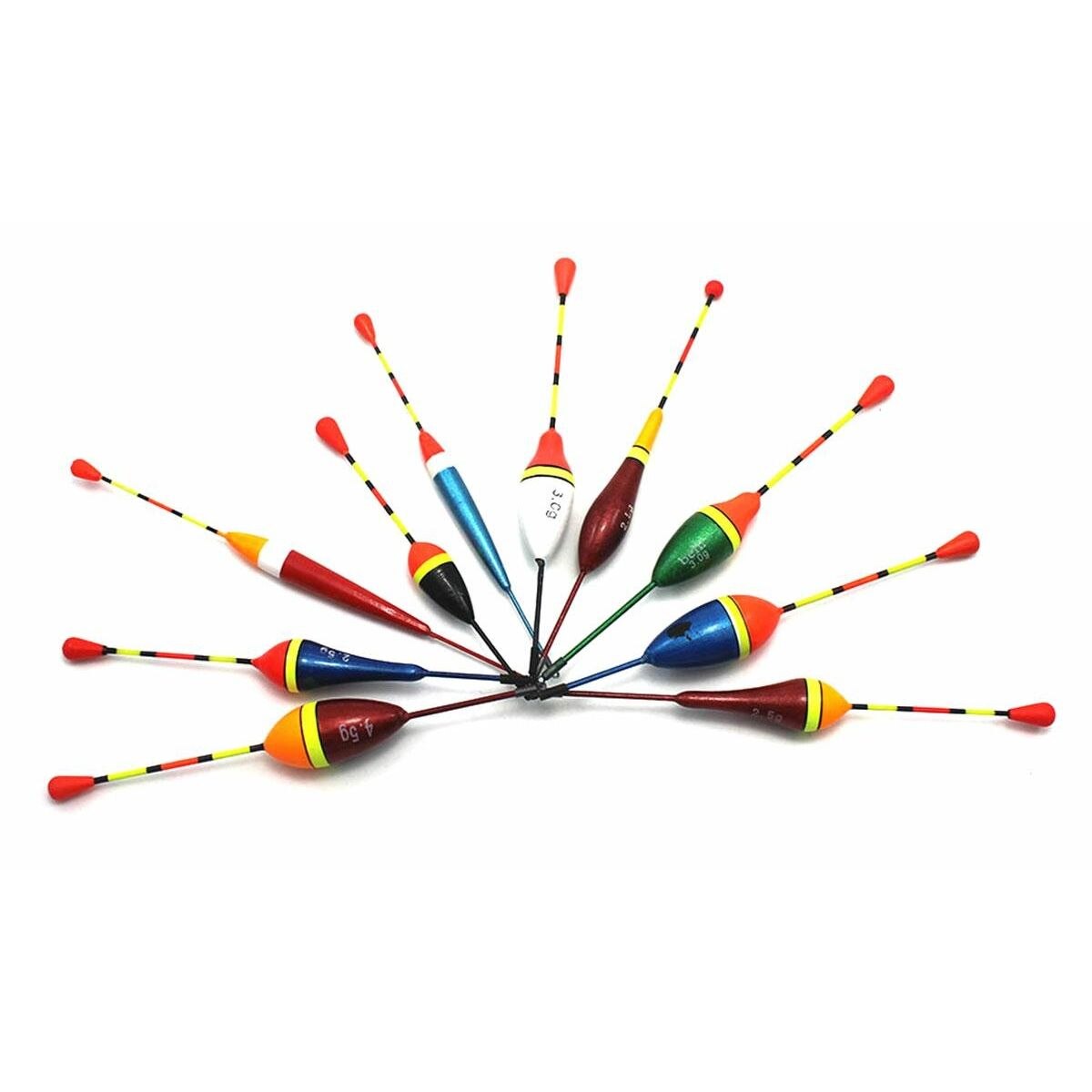 Set 10 flotoare pentru pescuit, AVEX - eMAG.ro