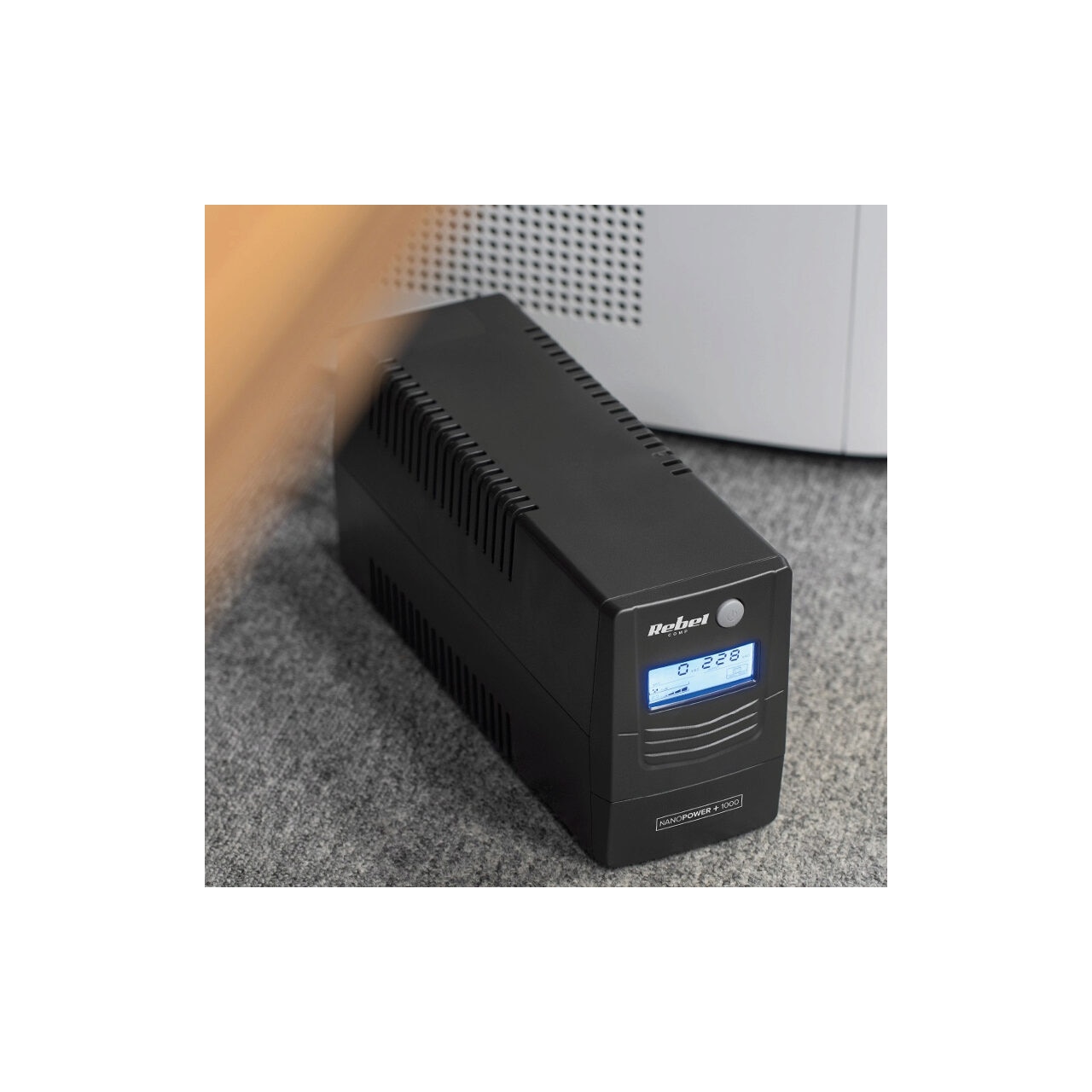 UPS cu management 1000V/600W, Afisaj led, baterie 12 V/9 Ah, unda ...