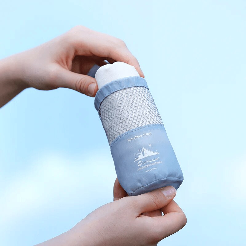 Prosop microfibra Flextail, uscare rapida, super absorbant, compact ...