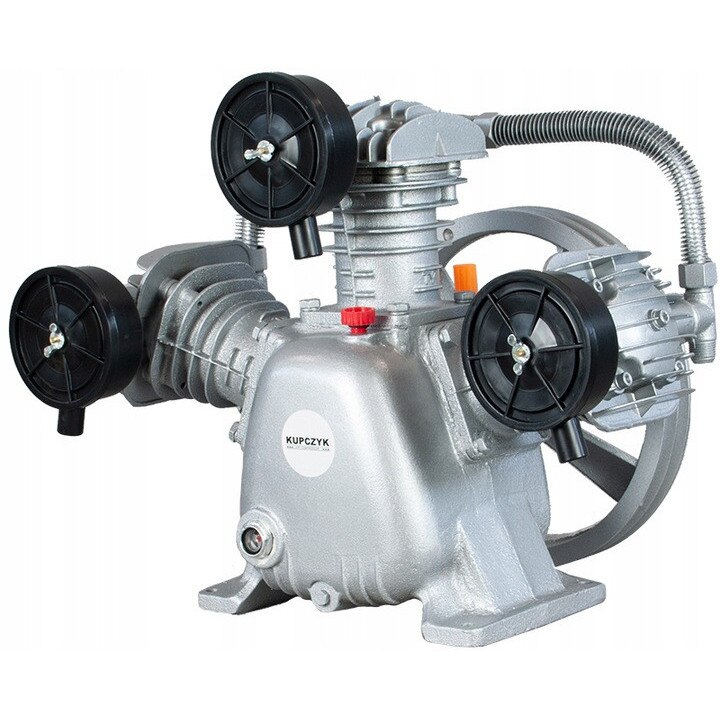 Cap compresor de aer in V 10 bari 3 pistoane 65mm 700L/min 3kW DK-500 ...