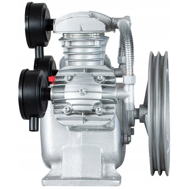 Cap compresor de aer in V 10 bari 3 pistoane 65mm 700L/min 3kW DK-500 ...