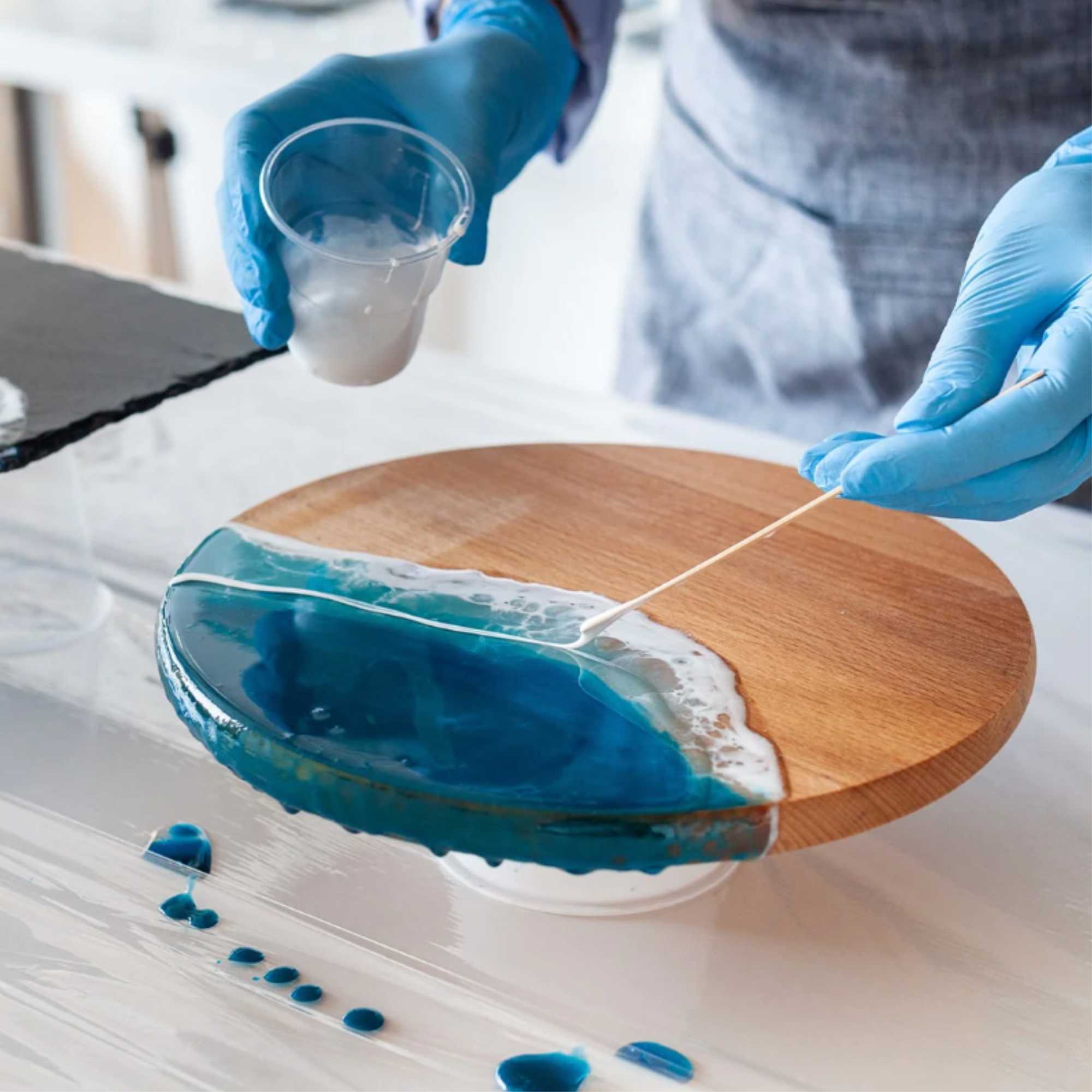 Kit rasina epoxidica si intaritor EPOXY ART 1/7.5 kg - eMAG.ro