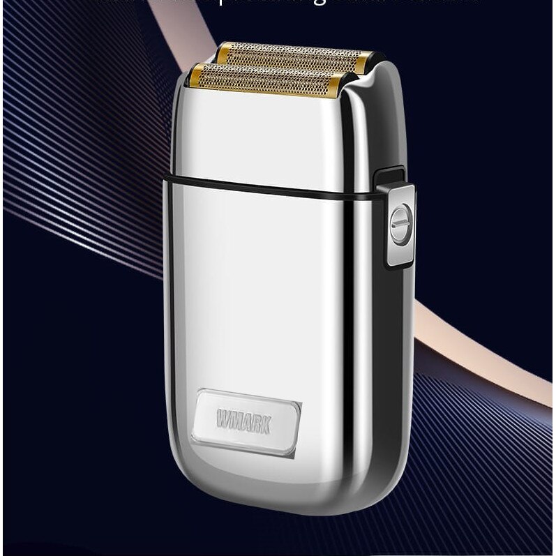 Професионална електрическа самобръсначка, Wmark NG-989, титаниево фолио ...