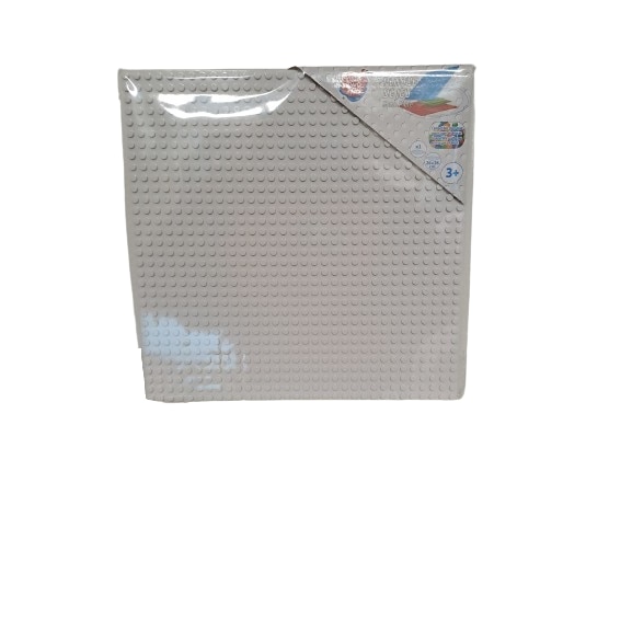Placa de constructie compatibila Lego, alba 26x26cm - eMAG.ro