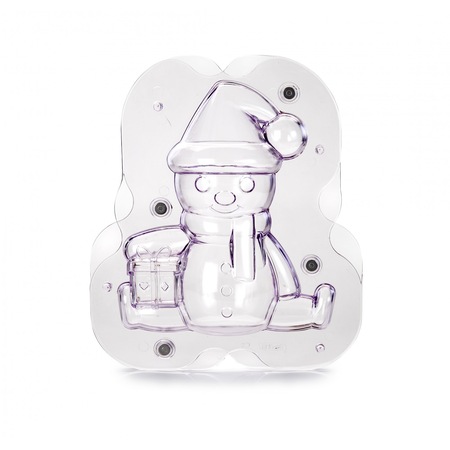 Forma turta dulce 3D Ibili-Chocolate, policarbonat, 20 cm, transparent ...