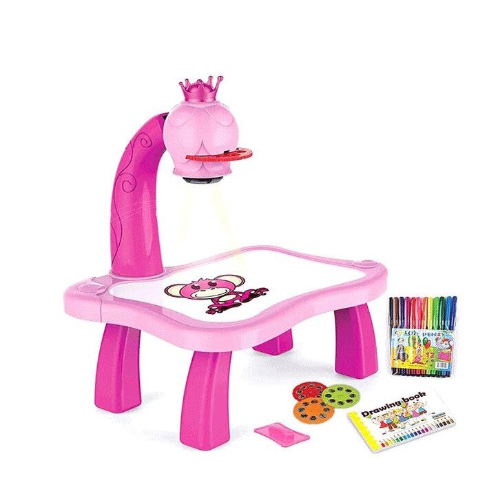 Jucarie Educationala Tip Tabla, Masuta Pentru Desenat Cu Proiector Si ...