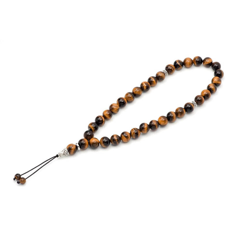 Matanii din ochi de tigru 33 de bile de 10mm - eMAG.ro