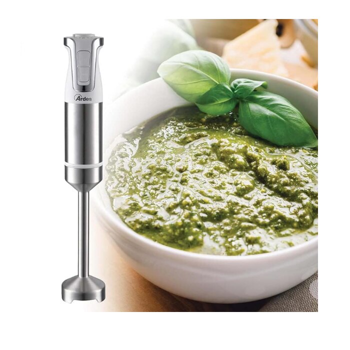 Blender 3 in 1 cu chopper si mixer Ardes Trinity, Otel inoxidabil, Vas ...