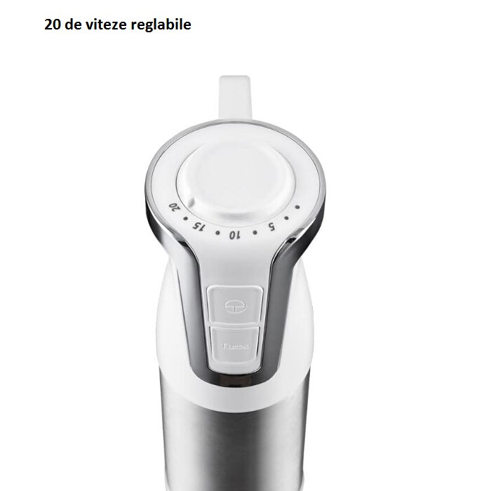 Blender 3 in 1 cu chopper si mixer Ardes Trinity, Otel inoxidabil, Vas ...