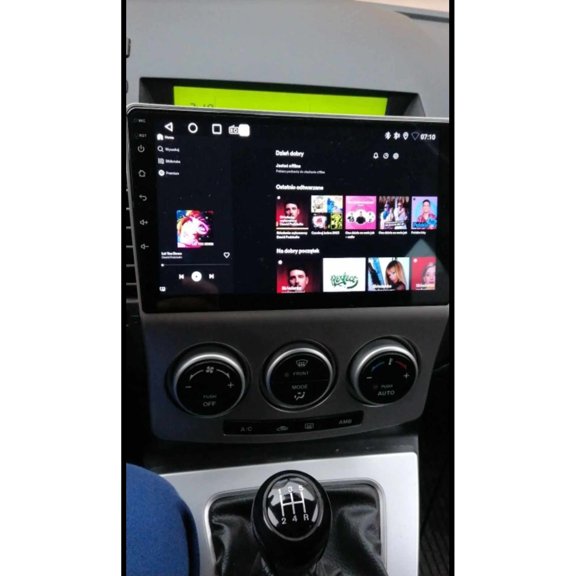 Мултимедия с навигация ZT1 Mazda 5 2005- 2010 Android 12, 8 Core, 8GB ...