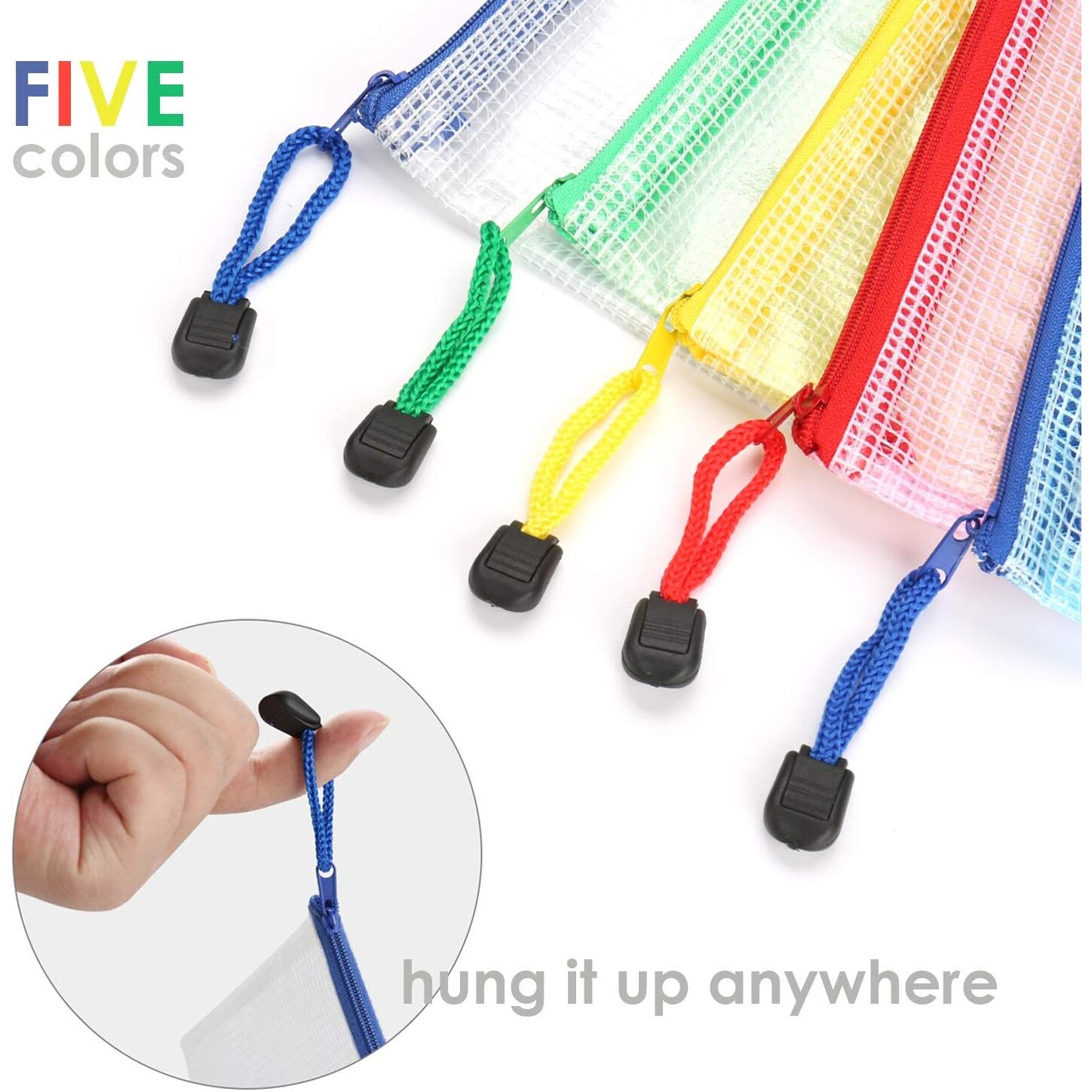 Set 12 mape documente, longziming, PVC, A4, Multicolor - eMAG.ro
