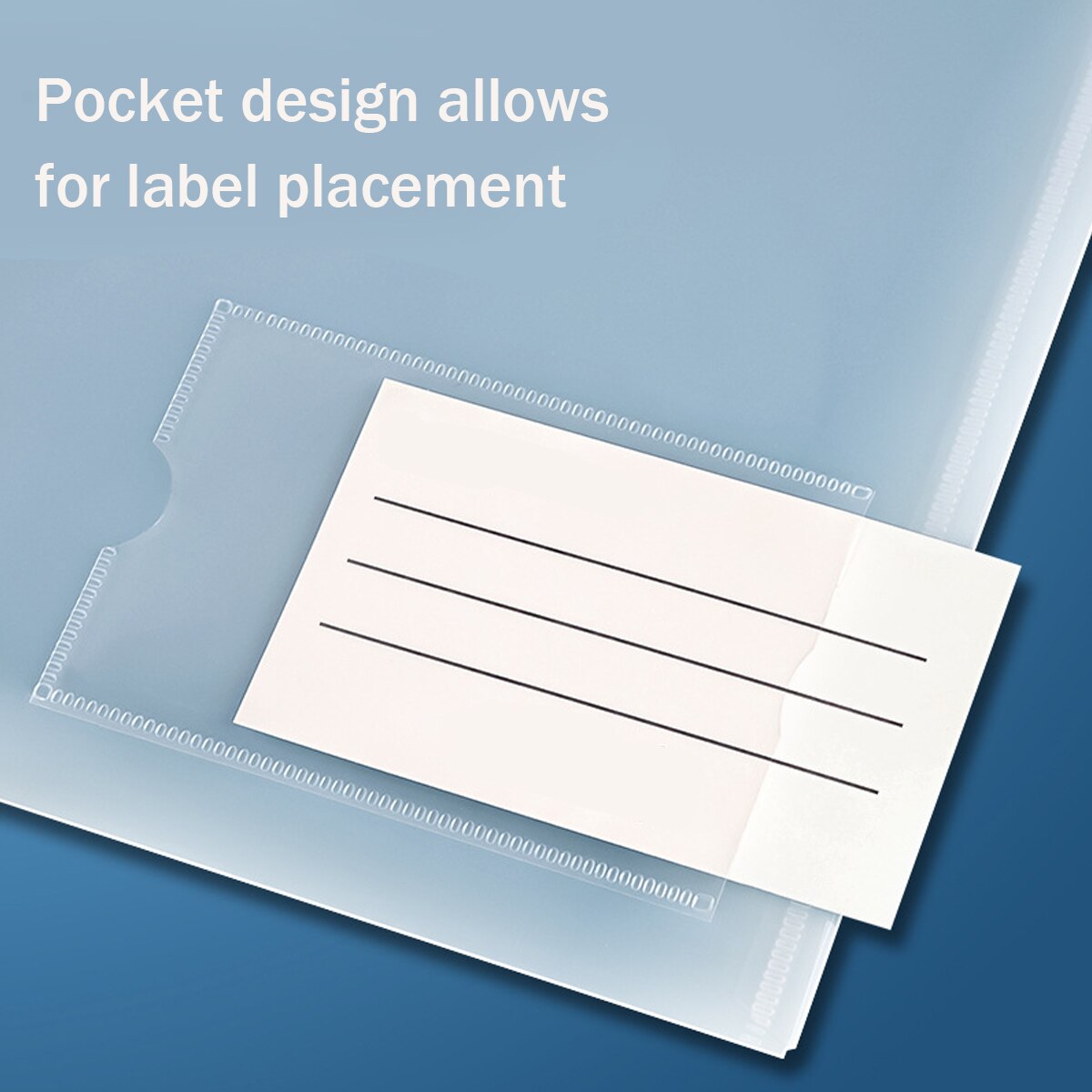 Set 10 mape documente, longziming, Plastic, A4, Transparent - eMAG.ro